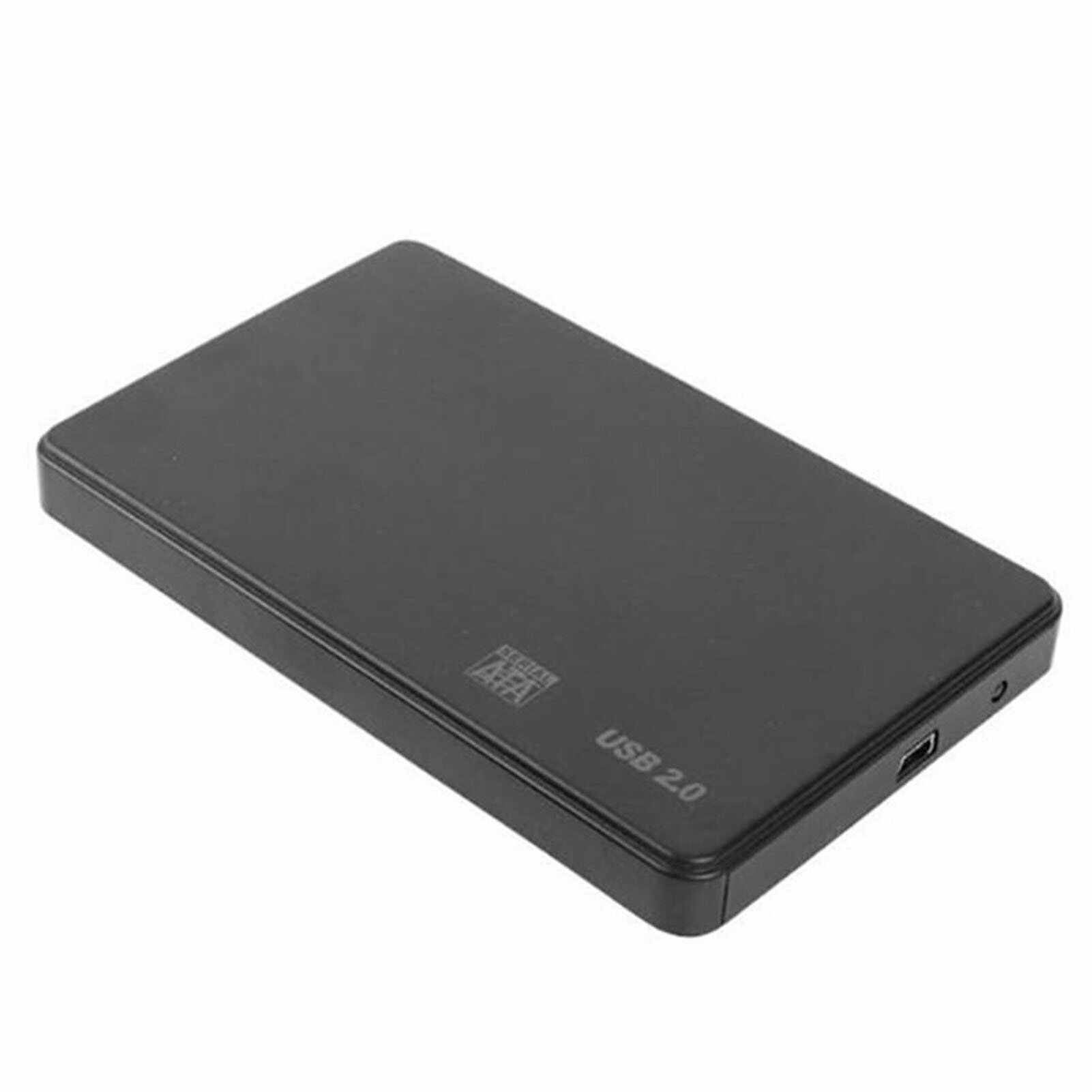 Корпус для HDD SSD 2.5 дюйма в USB 2.0 адаптер 5Gbps коробка для жесткого диска поддержка 2TB HDD диск для ОС Windows черный ABS 120*77*13mm 70g USB 3.0 опционально