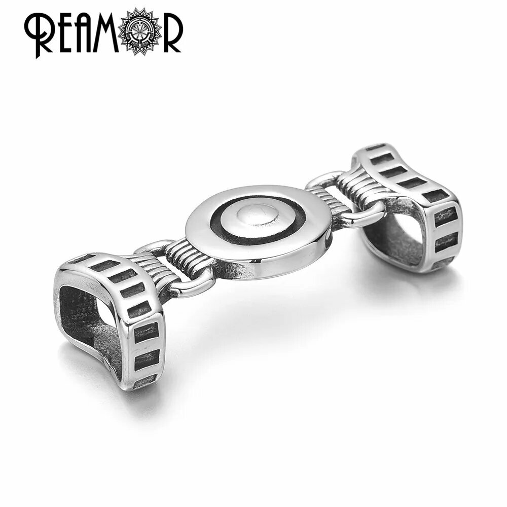 REAMOR Амулеты Череп Панк из нержавеющей стали ASH003