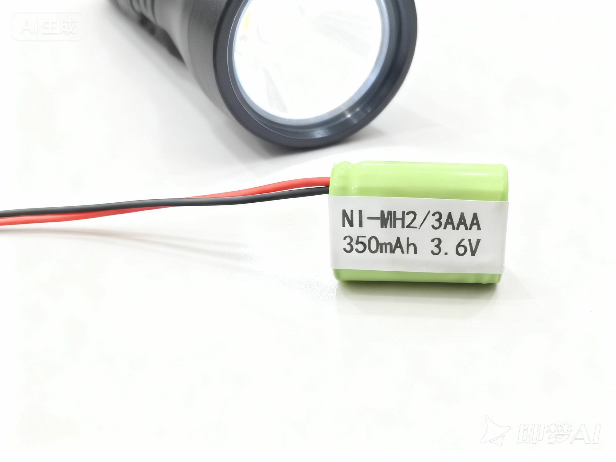 Аккумулятор NI-MH 2/3AAA 350mAh 3.6VАккумуляторная батарея Ni-MH типа 2/3AAA 3S1P, 3.6V, 300mAh, с выводами (под пайку), для электрошокера.