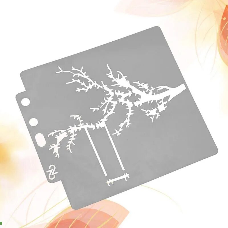 Шаблон для рисования с разнообразными узорами, вырезанный шаблон для искусства, живописи, рукоделия, скрапбукинга, декора тортов (S24)