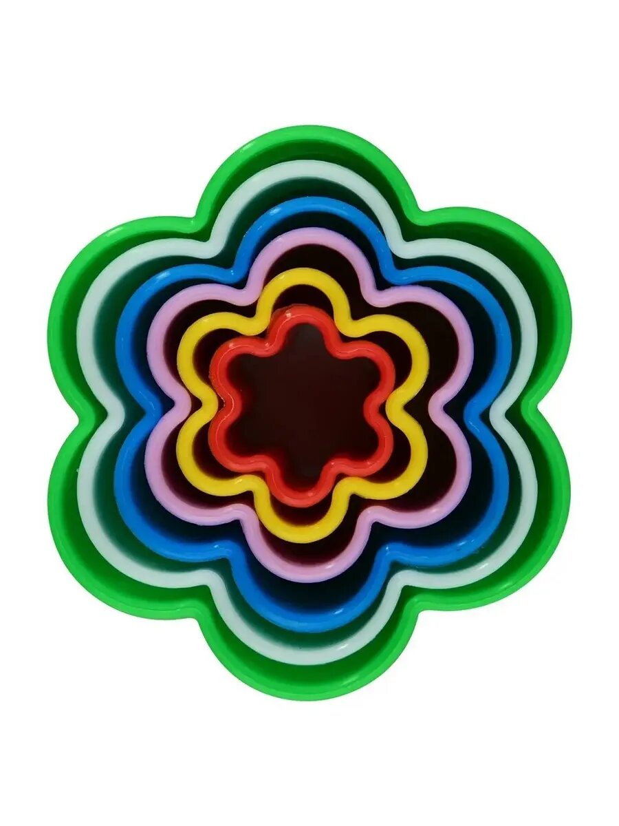 Набор форм для печенья "Цветочный дизайн"