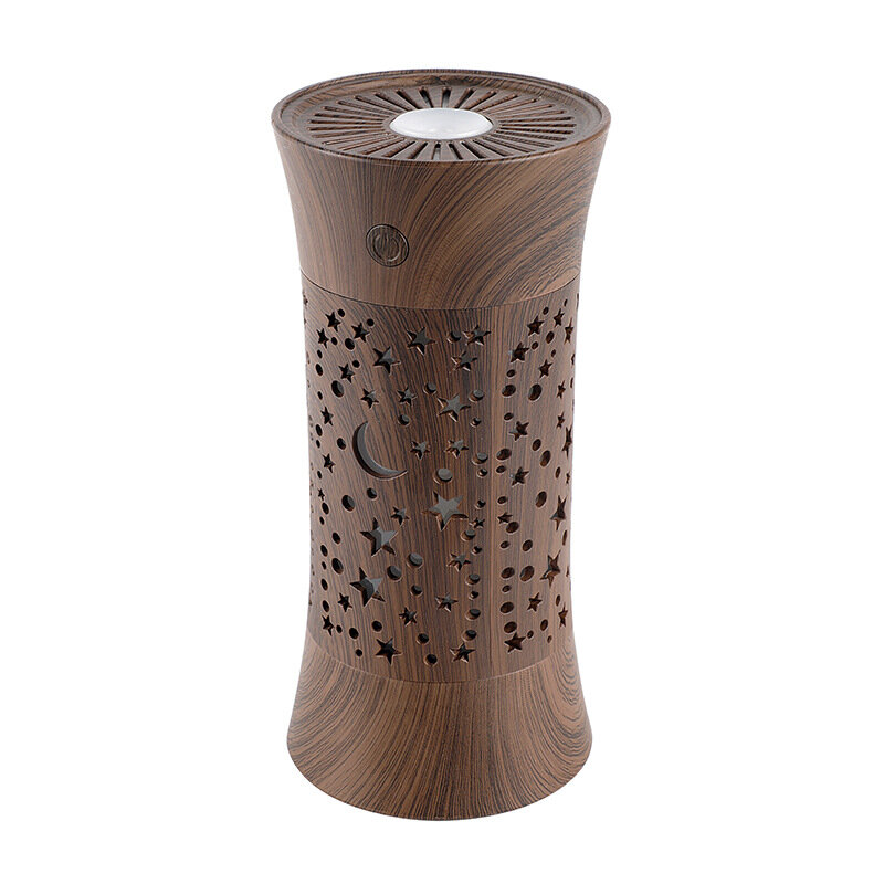 2026 Новая модель атмосферного света, увлажнитель с текстурой дерева, мини-увлажнитель, настольный USB, маленький бесшумный увлажнитель