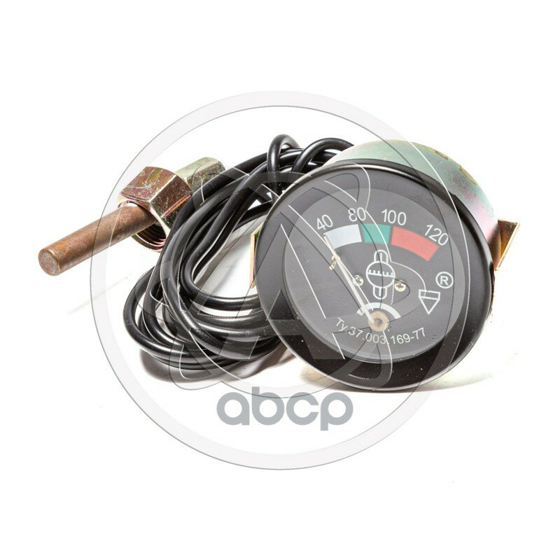Указатель температуры воды МТЗ, ХТЗ, МАЗ, ПАЗ, БТЗ 12/24 В, 40-120С, с датчиком (2.2м) AIMPULS арт. УТ200Е - высокое качество