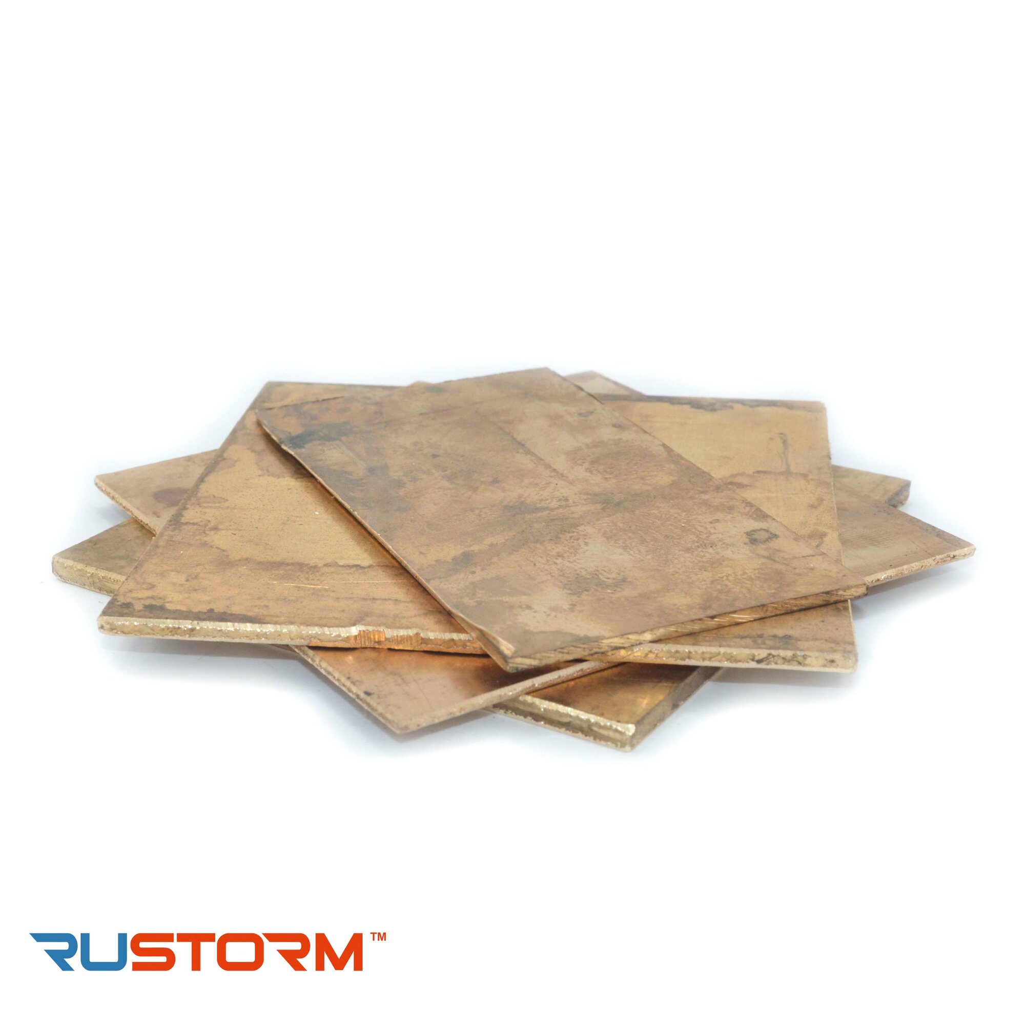 Лист латунный 2х50х190 мм Л90 заготовка (пластина)