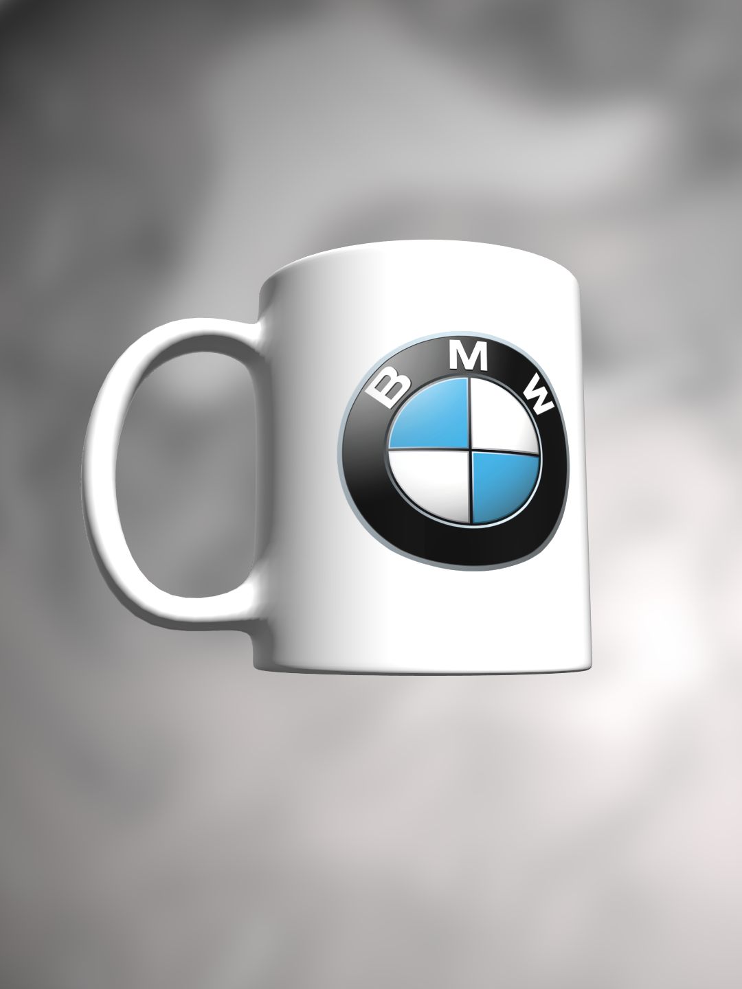 Кружка БМВ BMW 1 330 мл, керамическая с ярким принтом, подходит для СВЧ, горячих и холодных напитков — фото 1
