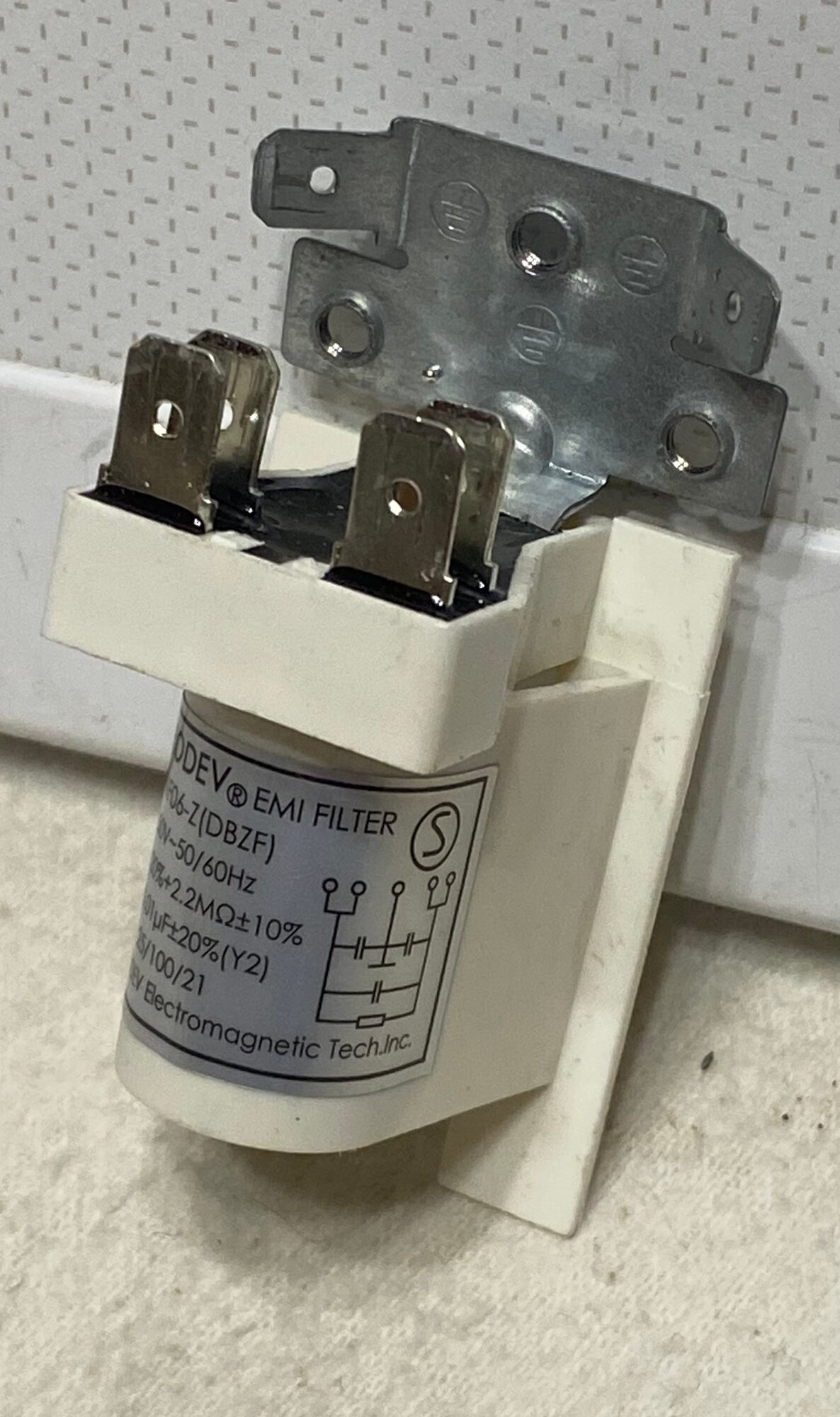 Сетевой фильтр для посудомоечной машины Beko (Беко), KUPPERSBERG (Купперсберг) AERODEV DNF06-Z (DBZF)