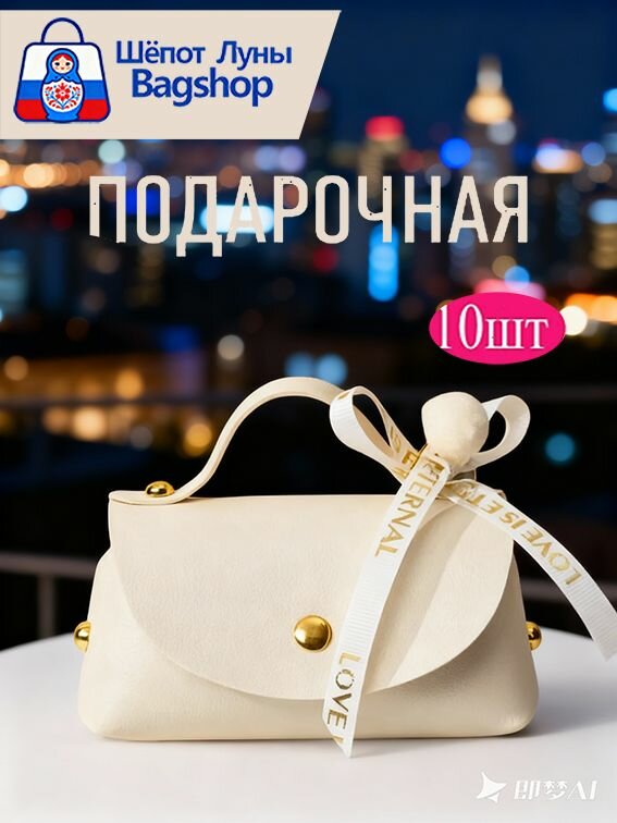 Коробочка для подарка, пакет подарочный, конверт для денег свадебный 10 шт