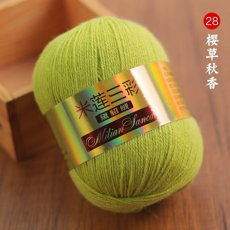 Производитель оптом пряжи Daidiao 50г для ручного вязания, DIY шарфы, перчатки, детская пряжа 2мм, средней толщины, шерстяной клубок