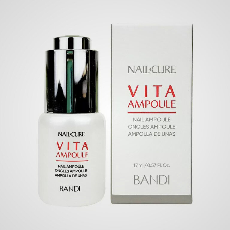 Сыворотка витаминизированная для ногтей NAILCURE VITA AMPOULE 17 мл BANDI NAILCURE VITA AMPOULE Сыворотка 17 мл