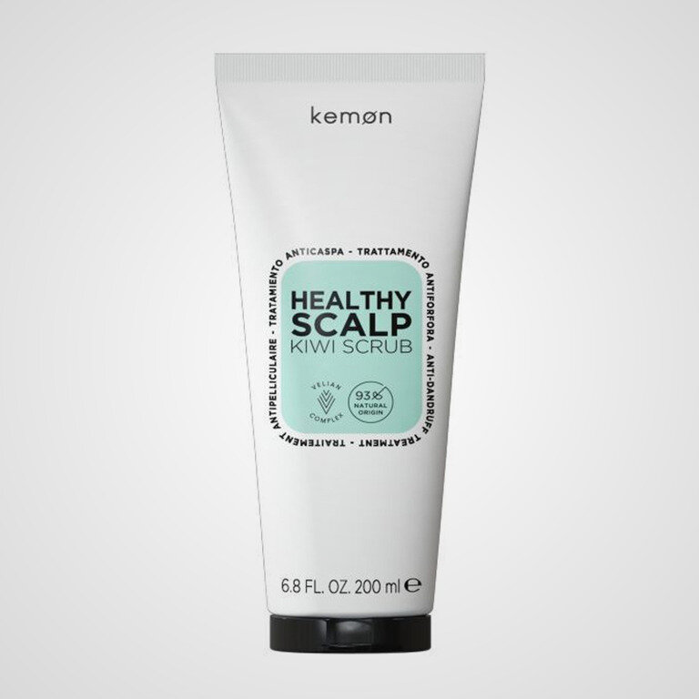 Скраб против перхоти с семенами киви 200 мл KEMON Liding Healthy Scalp Kiwi Scalp Scrub VELIAN Скраб 200 мл
