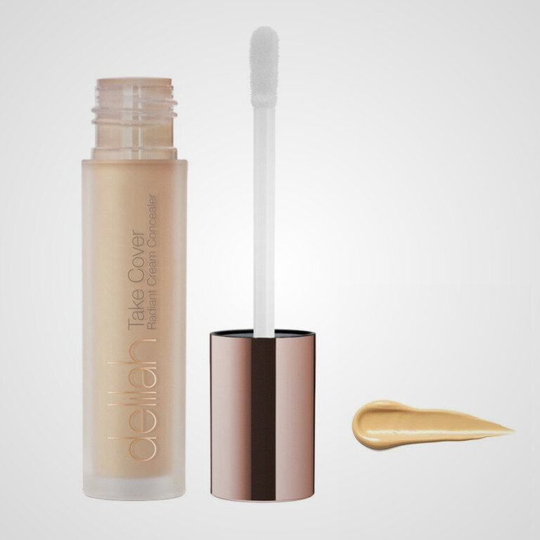 Консилер для лица светоотражающий Take Cover Radiant Cream Concealer Stone 3,5 мл DELILAH Take Cover Radiant Cream Concealer Stone Консилер 3,5 мл