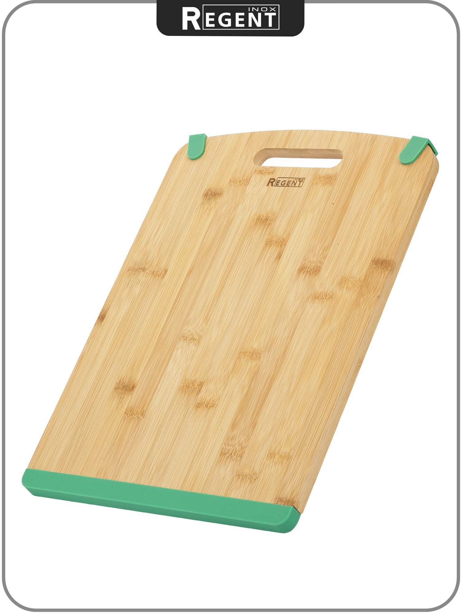 Доска разделочная прямоугольная Regent Linea Bamboo 39х28х1,5см