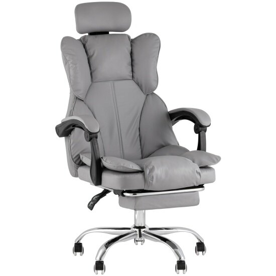 Кресло руководителя Stool Group TopChairs Siento, серый