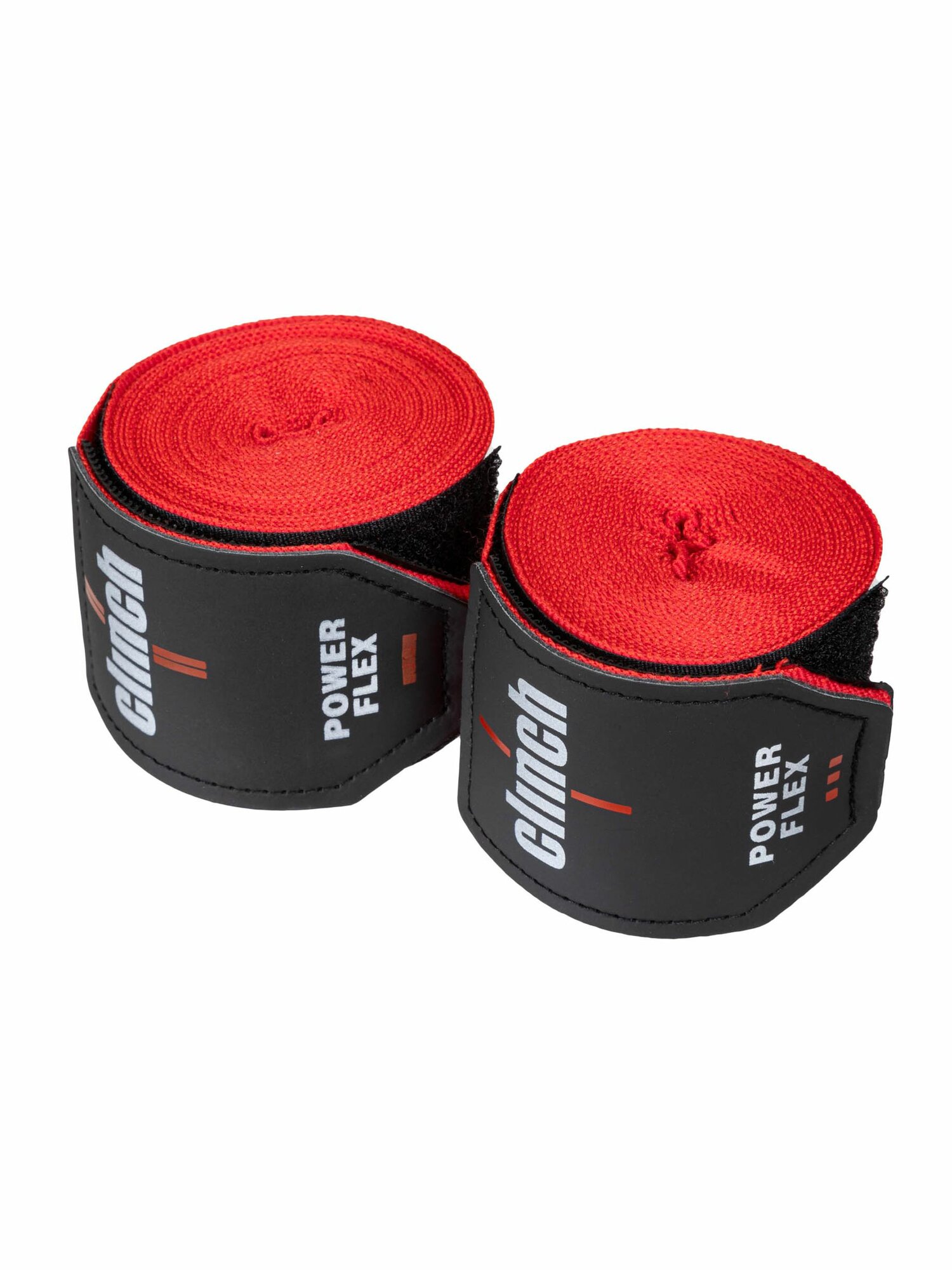 Бинты боксерские Clinch Boxing Hand Wrap Power Flex красные (длина 2.55 м)