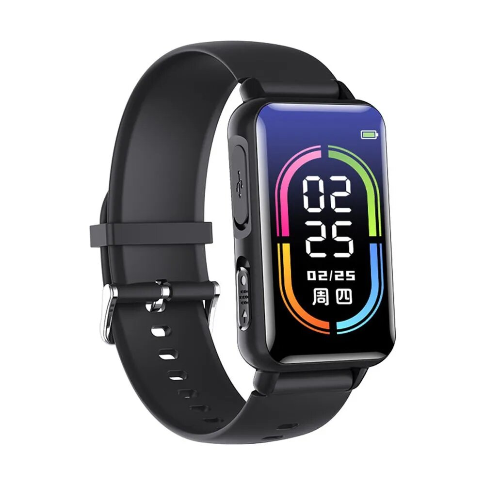 MP3-плеер 4 ГБ, Bluetooth, цветной экран 1.47 дюйма, FM-радио, черный — фото 1