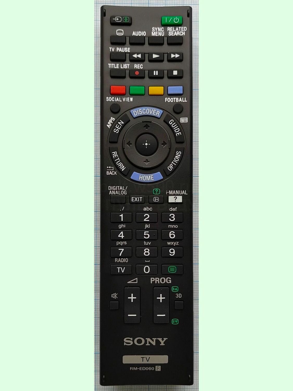 Пульт SONY RM-ED060 ( LCD )