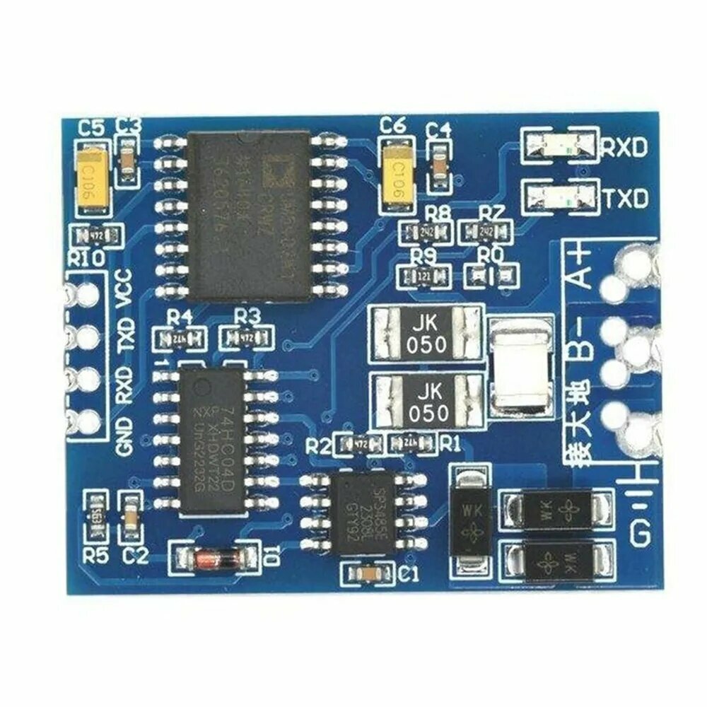 Модуль преобразователя изолированного интерфейса 3,3 В 5 В TTL UART в RS485