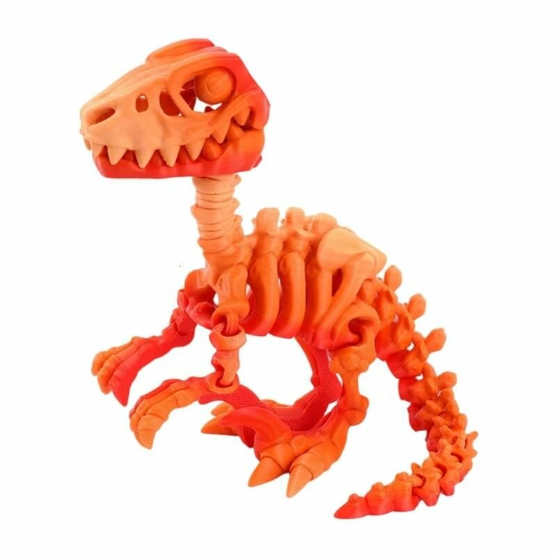 3D-фигурка скелета динозавра, - максимум - 4