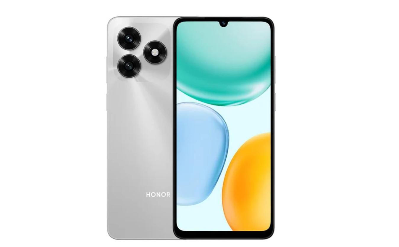 Смартфон Honor X5C, 4/64Gb серебряный (5109CANY)