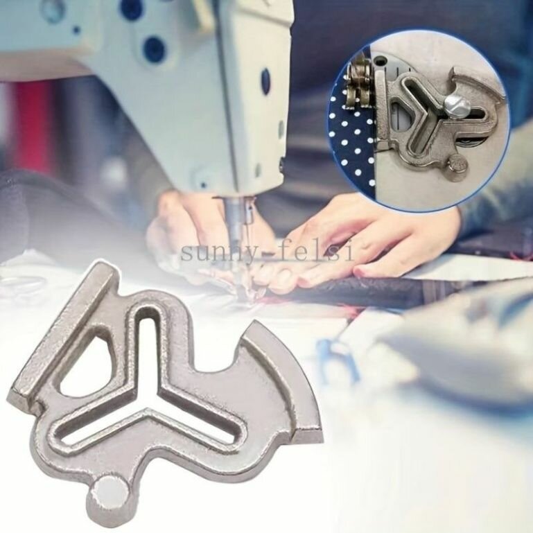 1 3-угловая направляющая для шитья с 2 винтами с накатанной головкой, принадлежности для швейной машины ручной работы, универсальные инструменты