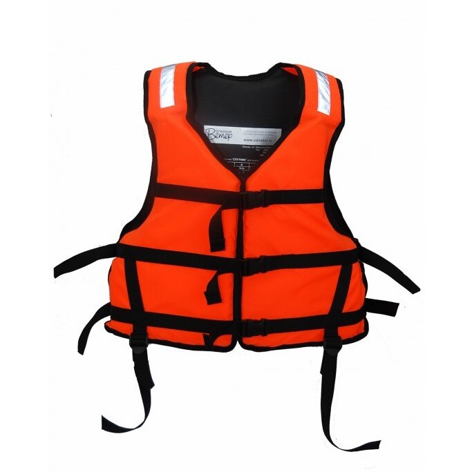 Жилет спасательный Вольный Ветер Спутник, цвет Оранжевый, размер одежды XL