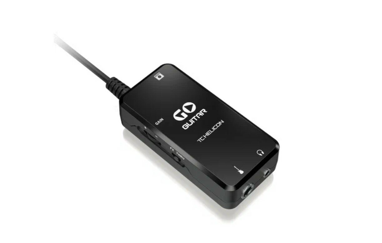 TC Helicon GO GUITAR - аудиоинтерфейс для подключения гитары к мобильным устройствам iOS/Android