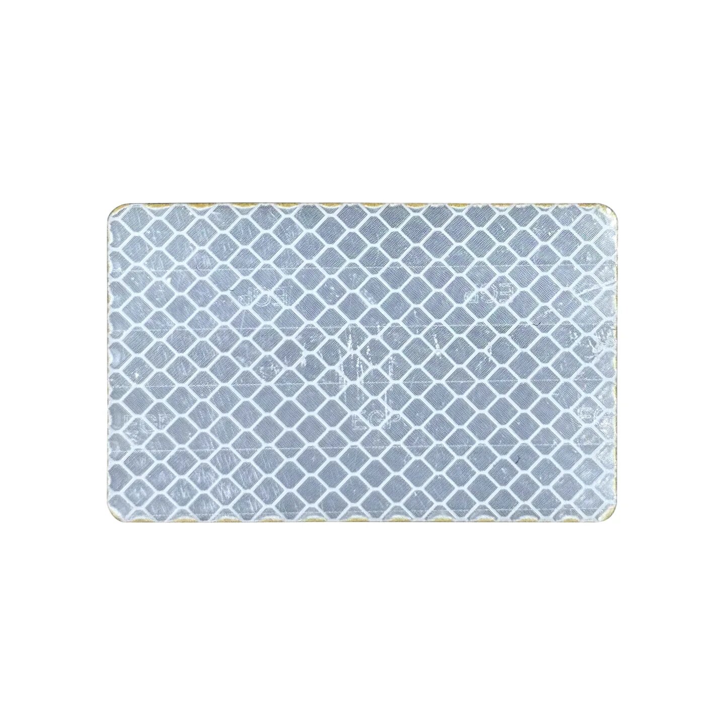 Светоотражающие нашивки на липучке Scp Голубой, 8X5CM white