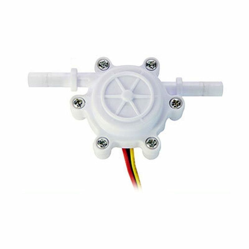 Расходомер с эффектом Холла воды 0,2-8 л/мин, счетчик расходомера с быстрым подключением 1/4 для кофемашины, пластик