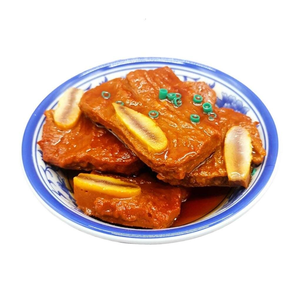 Китайские фальшивые блюда для декора, Тушеная говяжья кость P