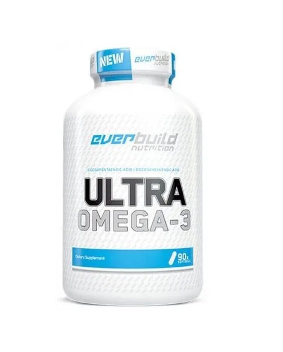 Everbuild Nutrition, Ultra Omega-3, ультра ОМЕГА-3, 90 капсул