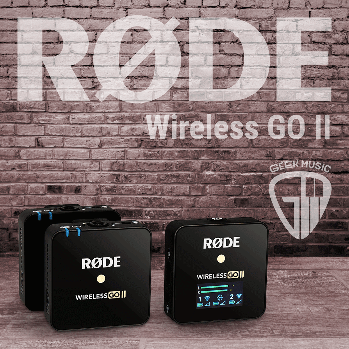 Rode Wireless GO II микрофон (петличный), черный