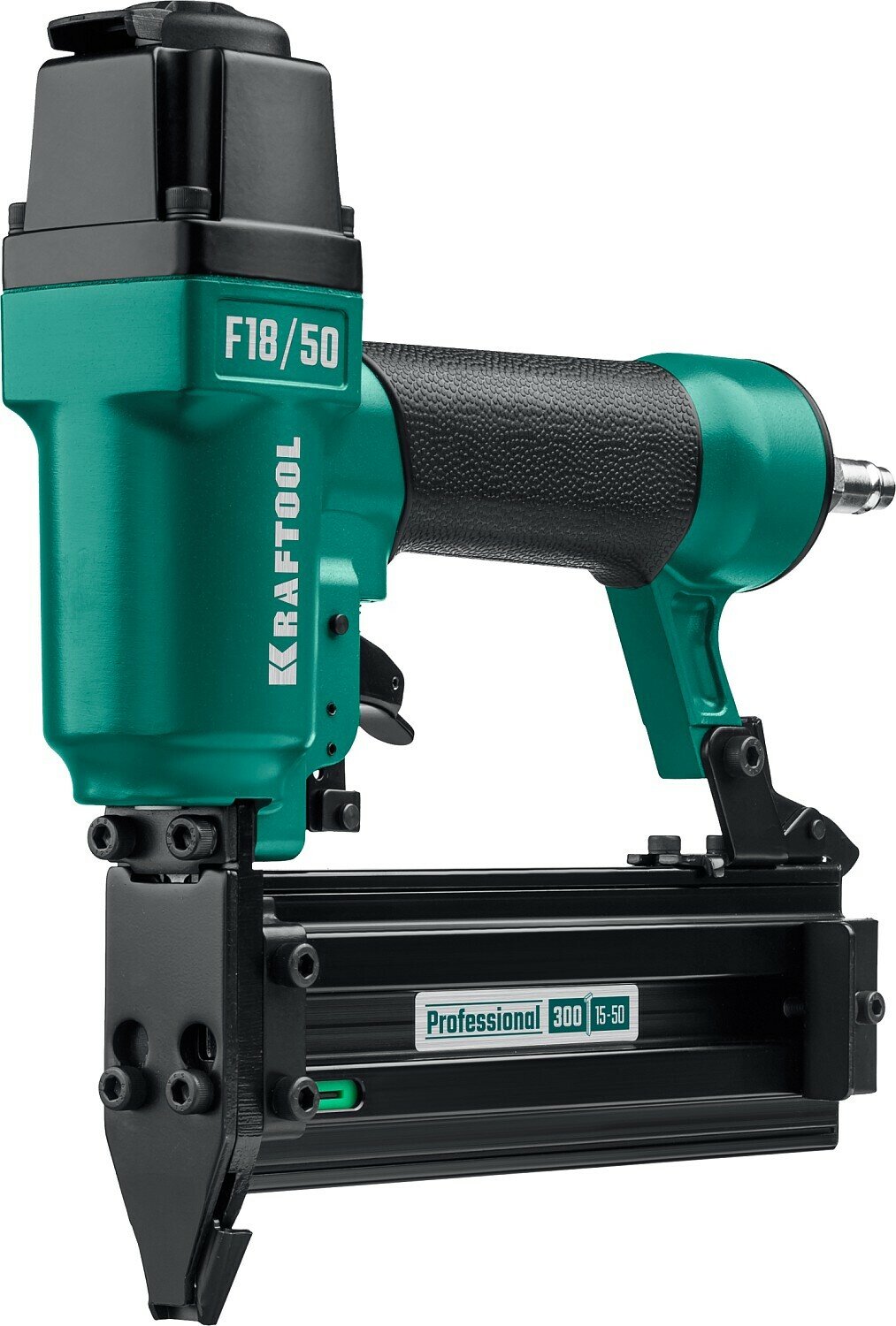 Пневматический нейлер KRAFTOOL F18/50, для гвоздей 18Ga, тип 300, 15-50 мм