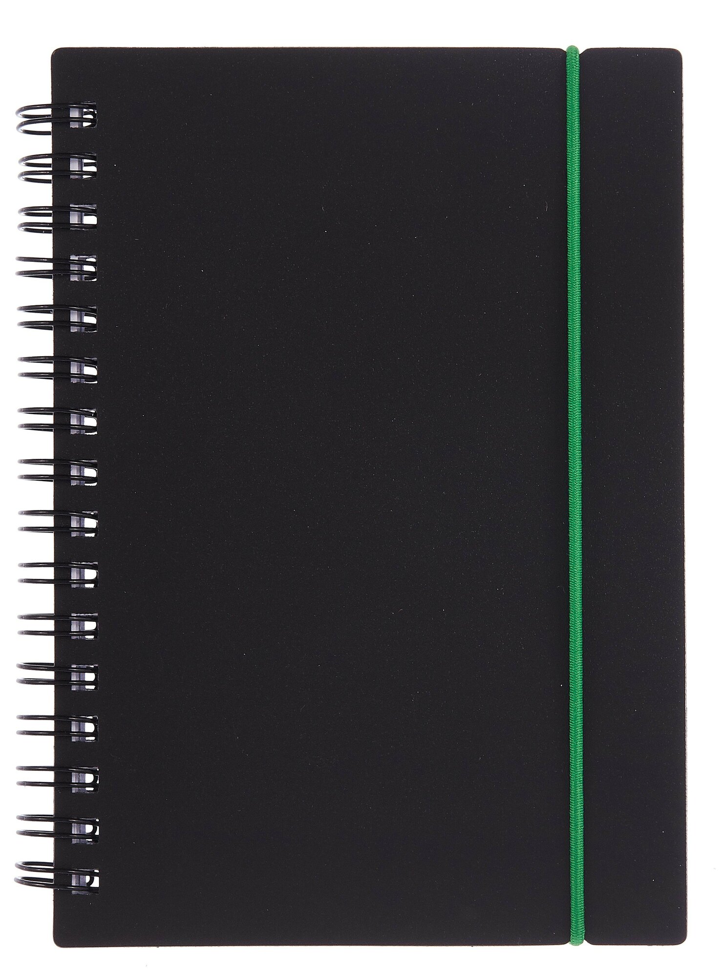 Записная книжка «Favorite Black. No 2» А6, 80 листов в клетку, спираль, Listoff