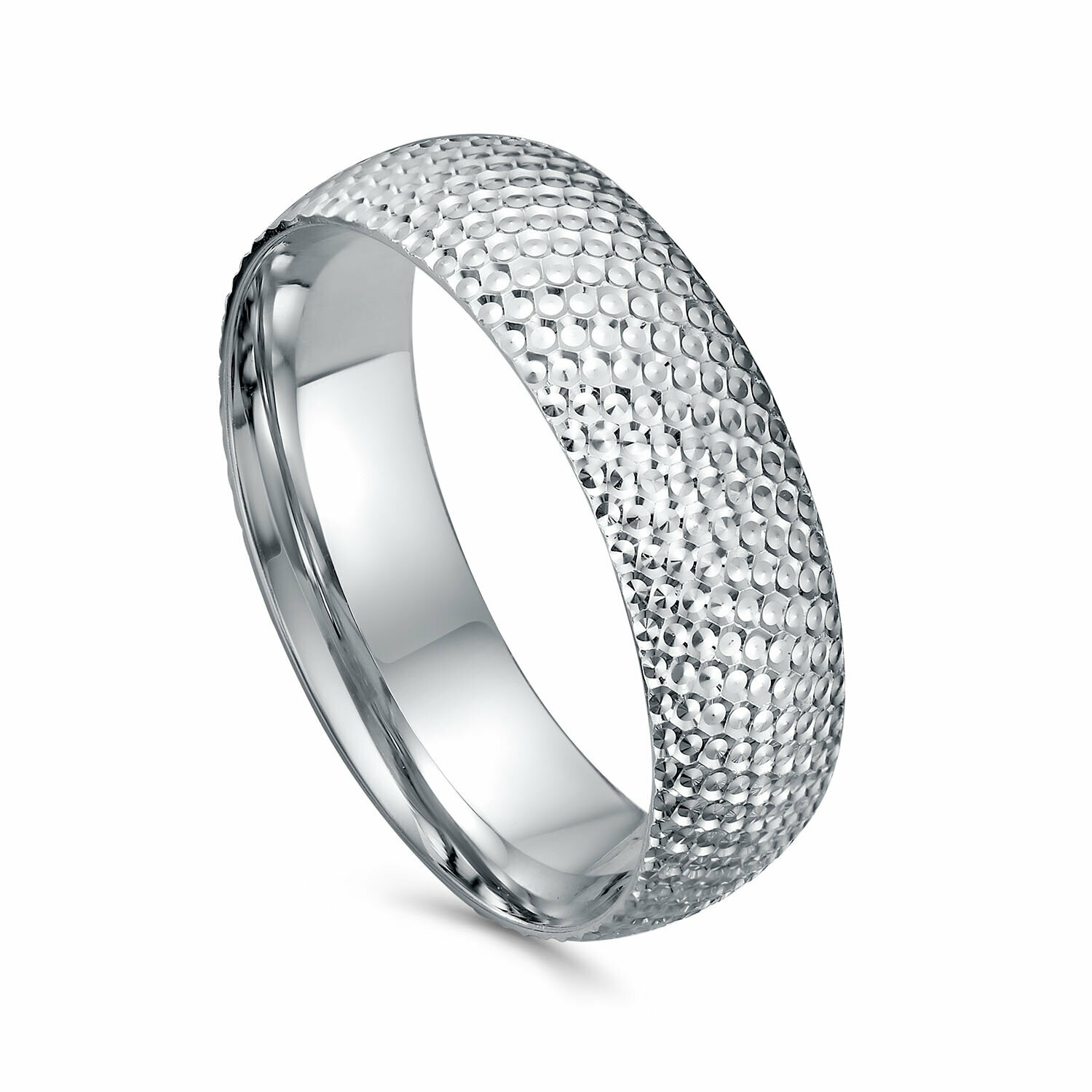 Кольцо тонкое, серебро, 925 проба