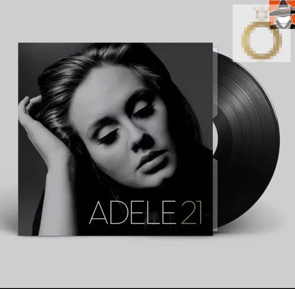 Adele 21 LP Официальный винил Великобритания, Зарубежная поп-музыка