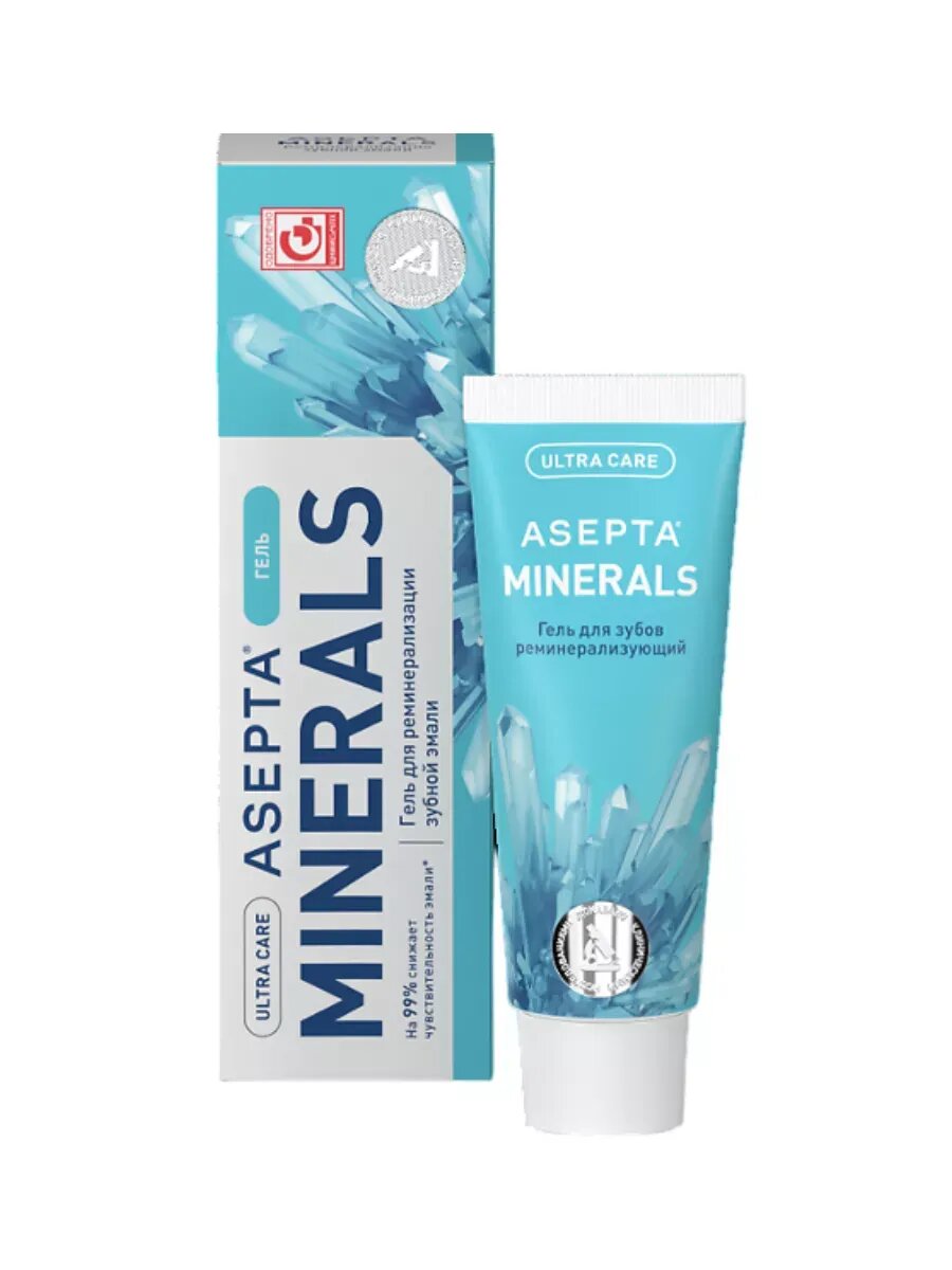 Асепта, гель реминерализующий, 40 г