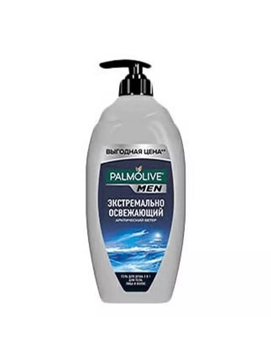 Гель для душа Palmolive Men Арктический ветер 3 в 1 750 мл