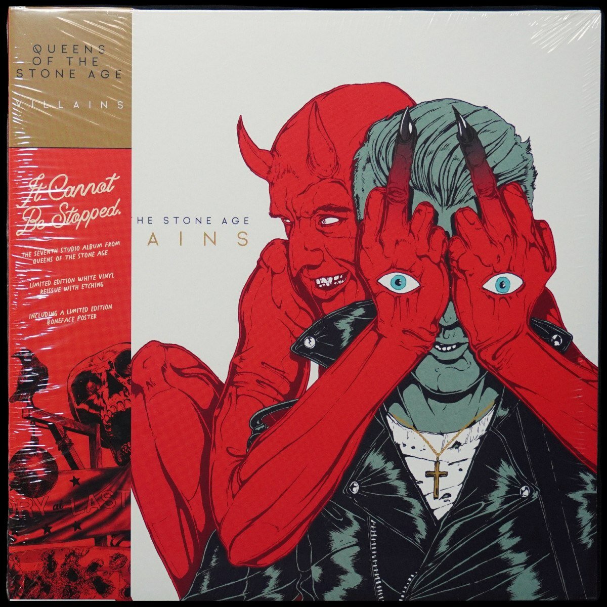 Виниловая пластинка Matador Queens Of The Stone Age – Villains (цветной винил, 2LP, + obi, + постер)