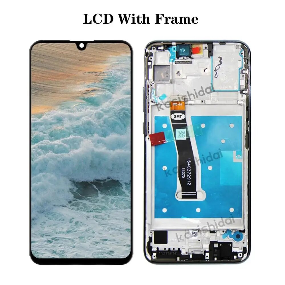 6,21 'ЖК-дисплей для Huawei Honor 20 lite, глобальная версия, ЖК-дисплей, 6.21Black With Frame
