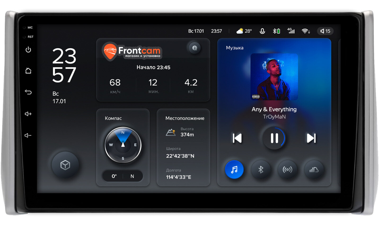 Штатная магнитола Toyota RAV4 5 (XA50) 2018-2026, Wildlander 2020-2025 (правый руль) Teyes X1 WIFI 2/32 10" RM-10-0341 Android 8.1 (DSP, IPS, AHD)