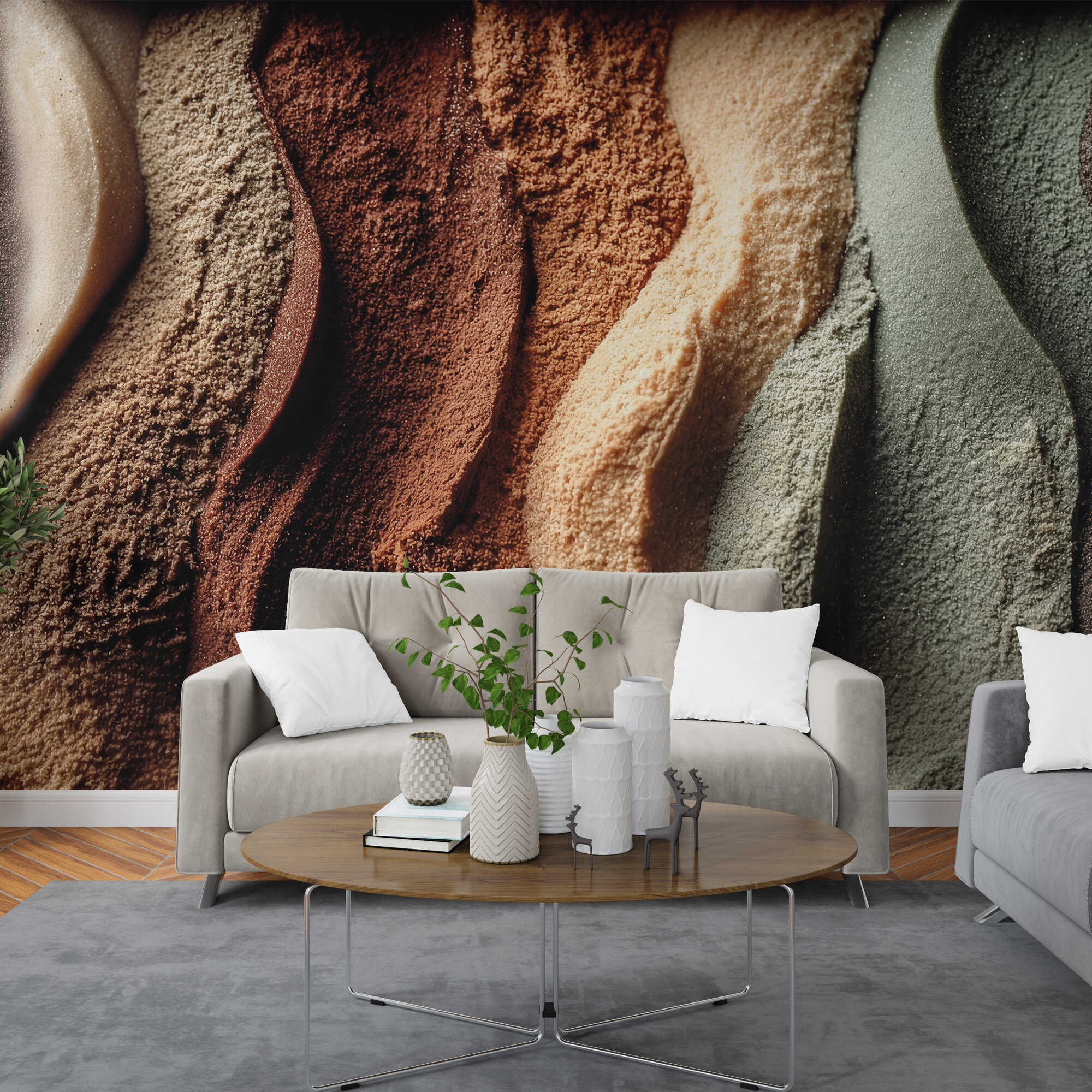 Гибкий мрамор Marmory "Намиб", бесшовный, 285х142 см, 4,04 м²