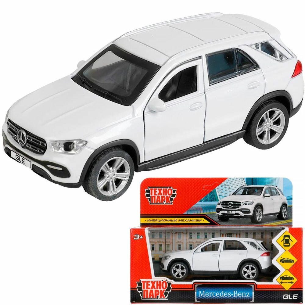 Машинка Технопарк Mercedes-Benz GLE 2018, белый, 1:43, арт. GLE-12-WH