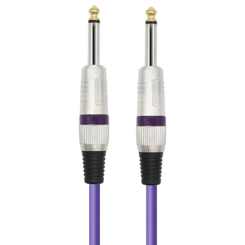 Линейный кабель DREMAKE Jack 6.5 мм, 5м, purple M-M