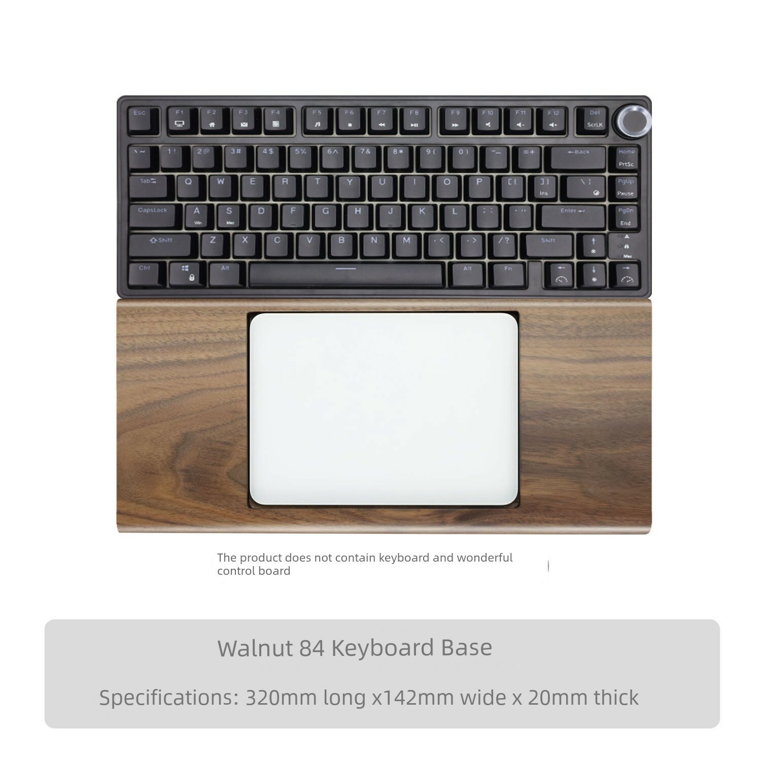 Подставка из орехового дерева для механической клавиатуры mxkeys, Apple touch magic keyboard, подставка для рук,