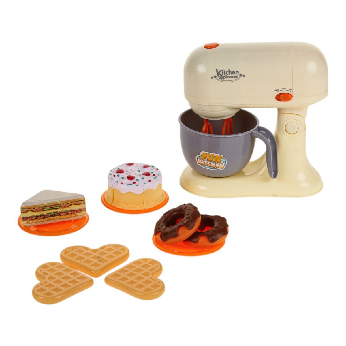 Игровой набор «Kitchen Family» миксер 18см с аксессуарами, свет и вращение
