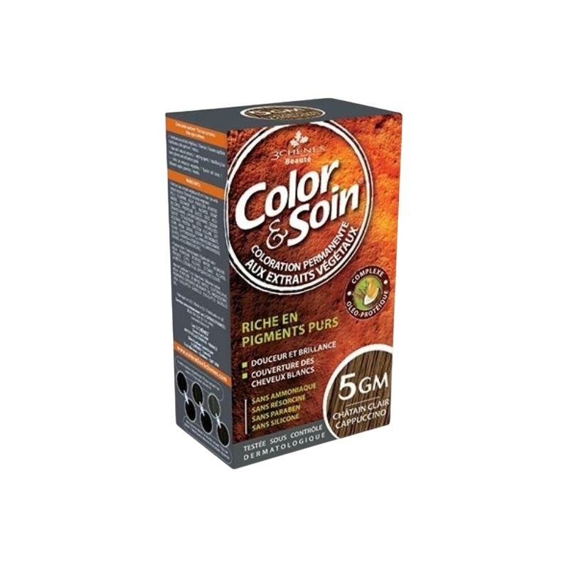 Краска для волос унисекс LES 3 CHENES Color & Soin, 1 шт.