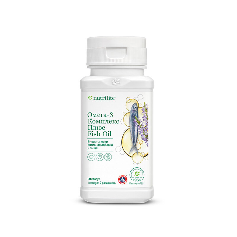 Омега-3 комплекс NUTRILITE, 60 капс; Amway