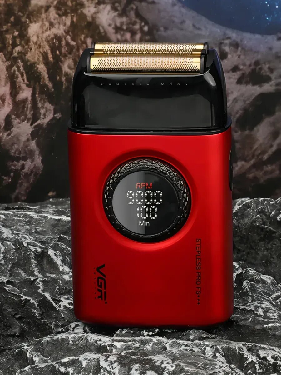 Электробритва мужская для лица аккумуляторная шейвер VGR V-377