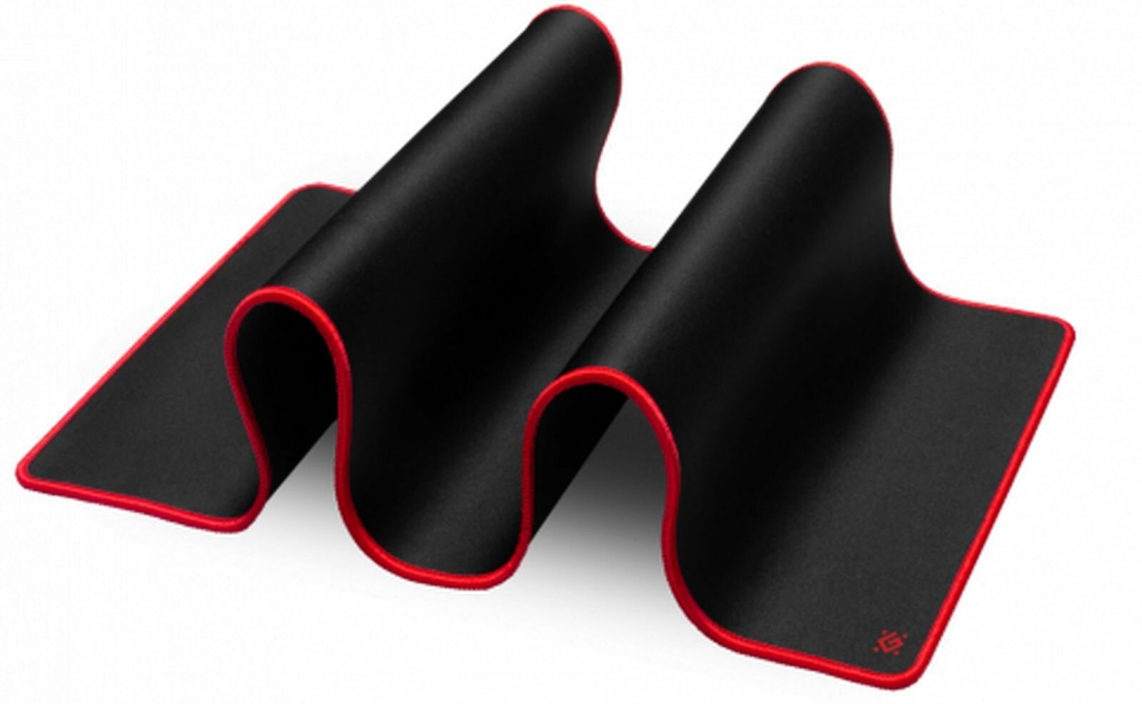 Коврик для мыши Defender "Black Ultra XXL", игровой, прошитые края