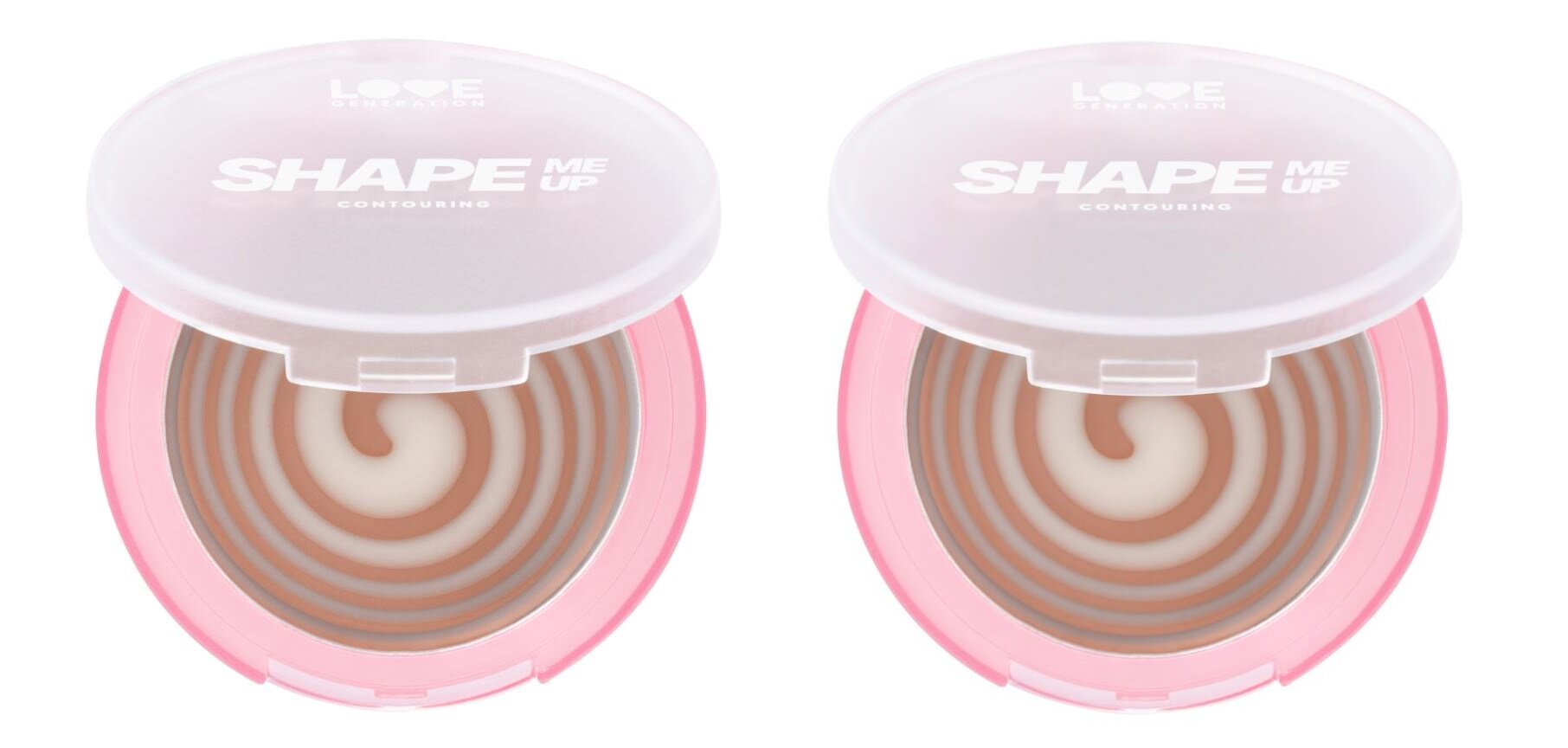 Контуринг Love Generation кремовый для лица Creamy Contouring Shape Me Up, тон 01, 2,7 гр - 2 штуки